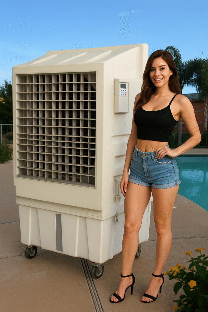13500 CFM Portable Evaporative Cooler - azcooler.com